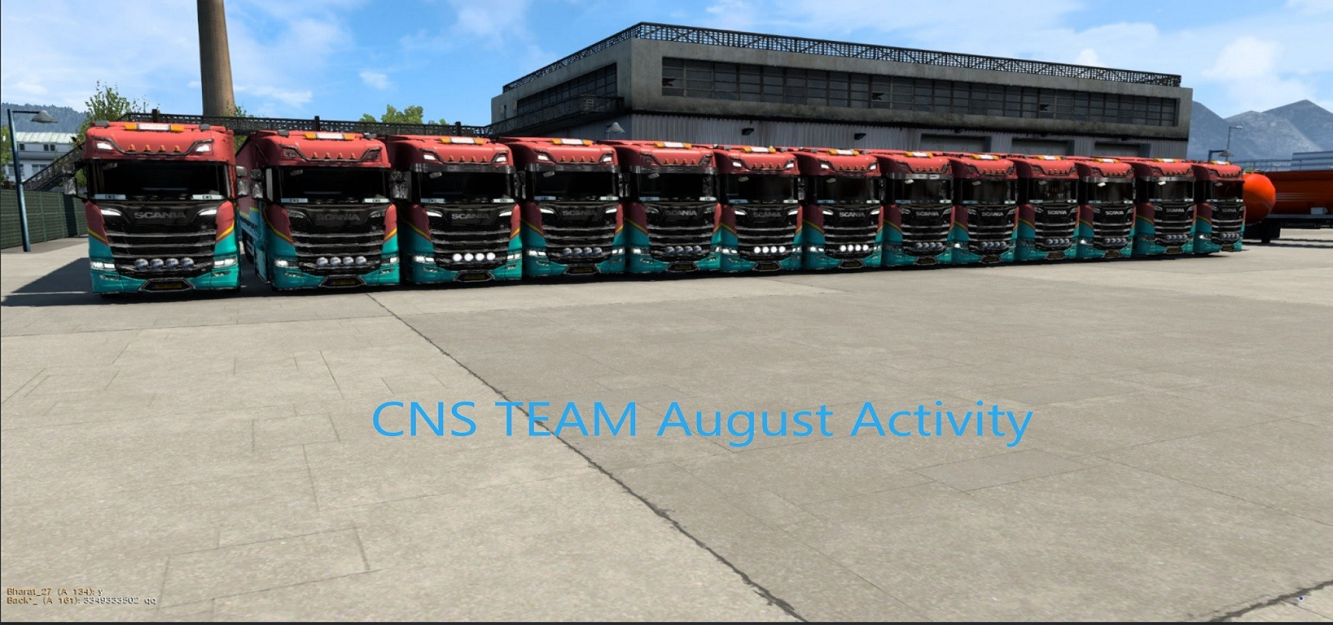 CNS TEAM August Activities — Event — TruckersMP