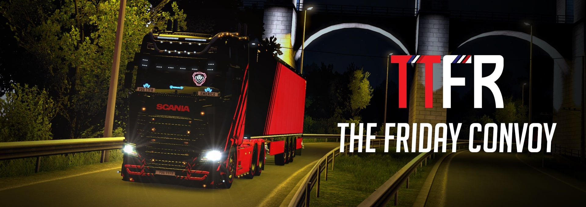 Friday convoy of TTFR — Event — TruckersMP