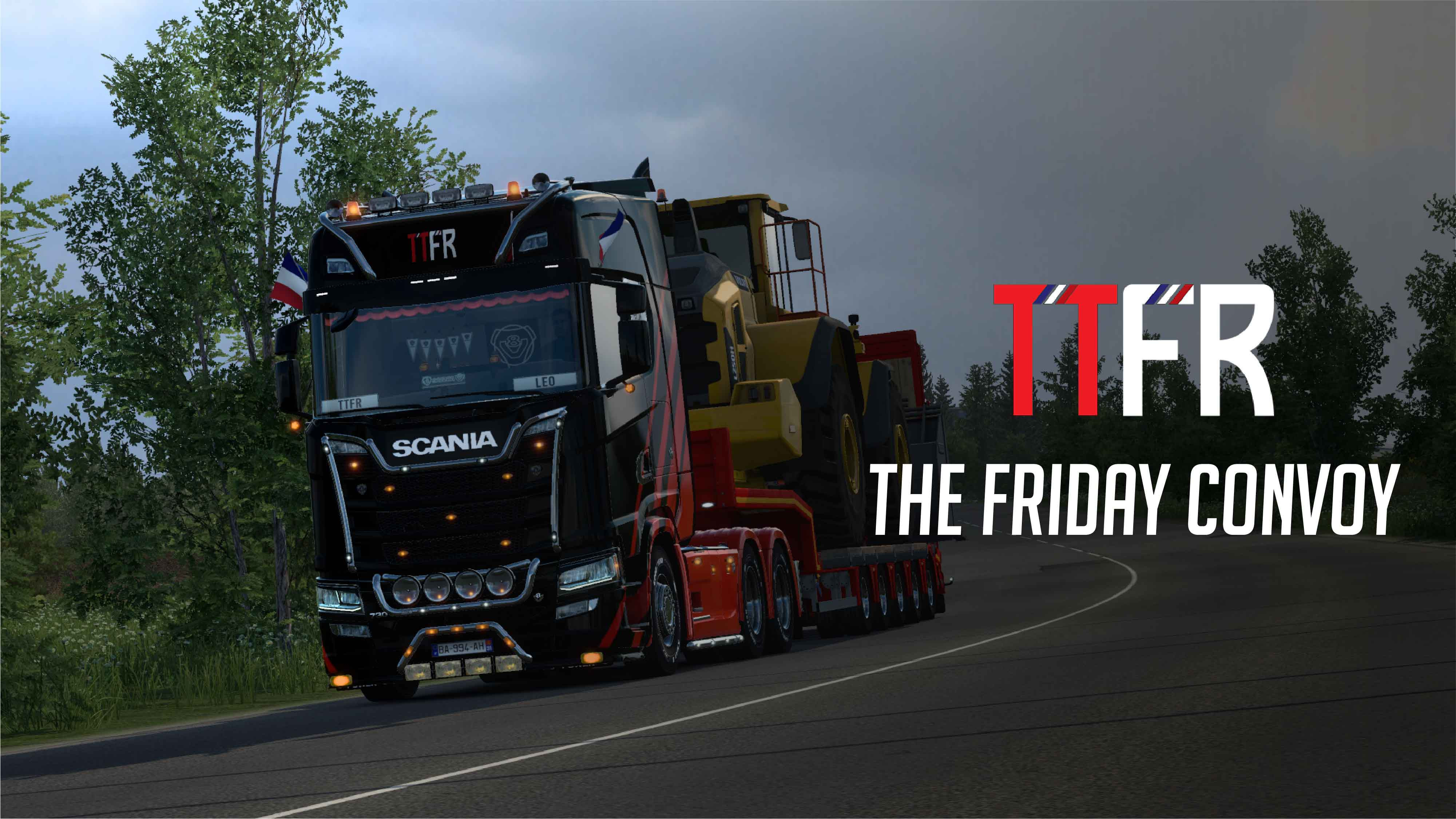 Friday convoy of TTFR — Event — TruckersMP