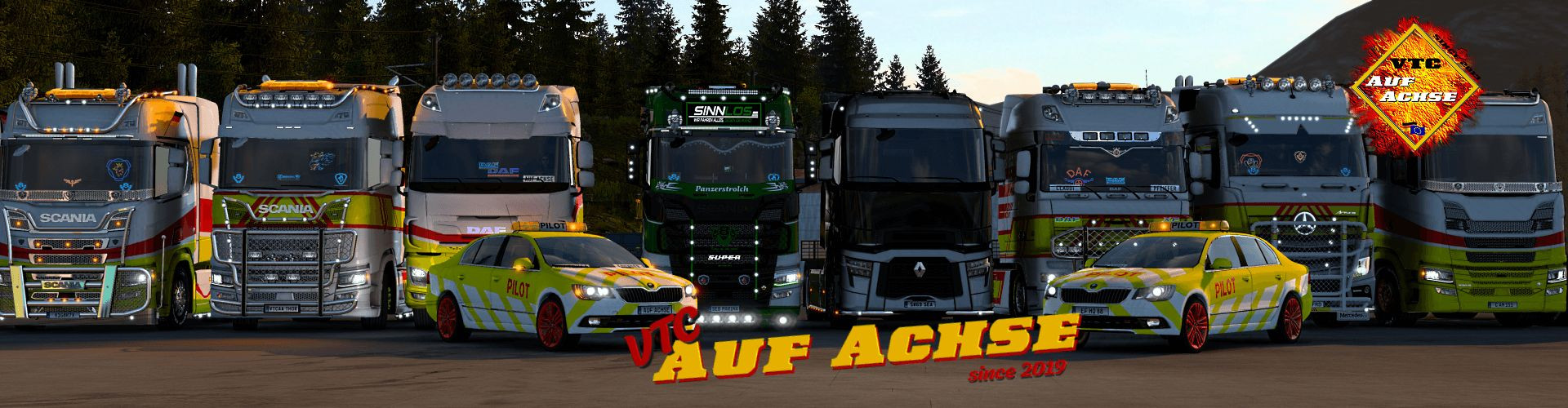 VTC"AufAchse" International Bus Convoy - 欧卡工具站