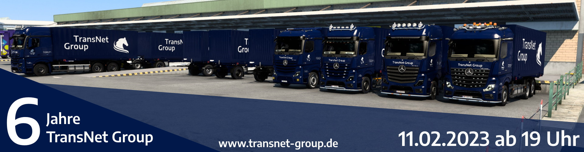 6 Jahre TransNet Group - Geburtstagskonvoi — Event — TruckersMP