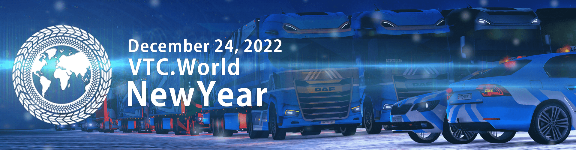 VTC.World New Year Convoy — Event — TruckersMP