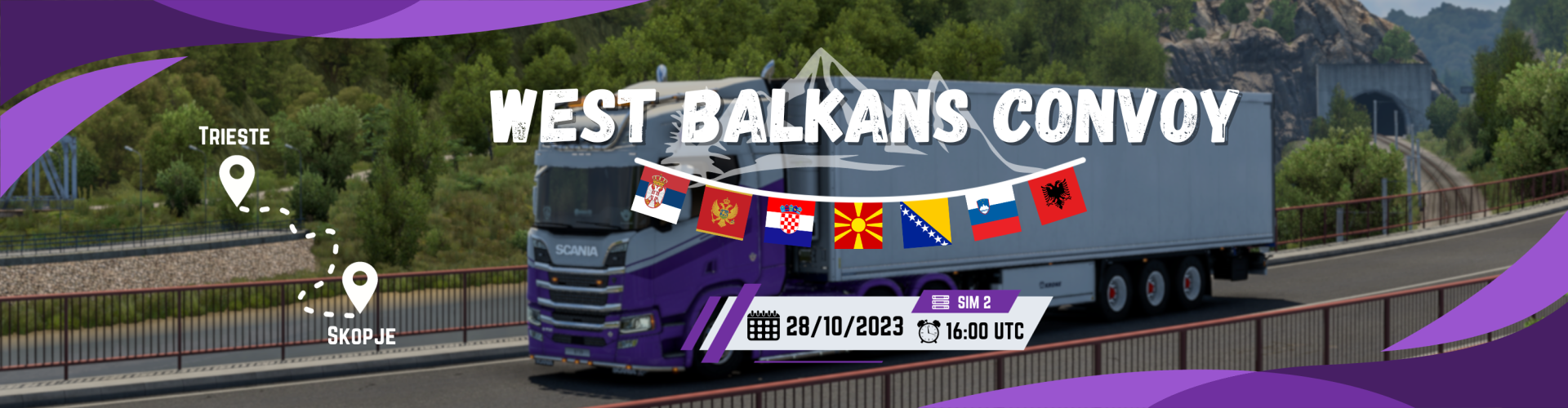 WEST BALKANS CONVOY — Event — TruckersMP