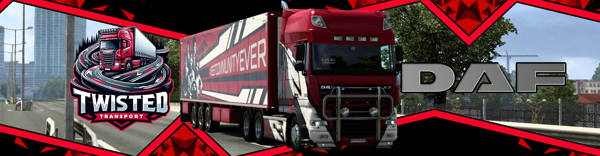 Twisted Transport DAF Branded Event — Event — TruckersMP