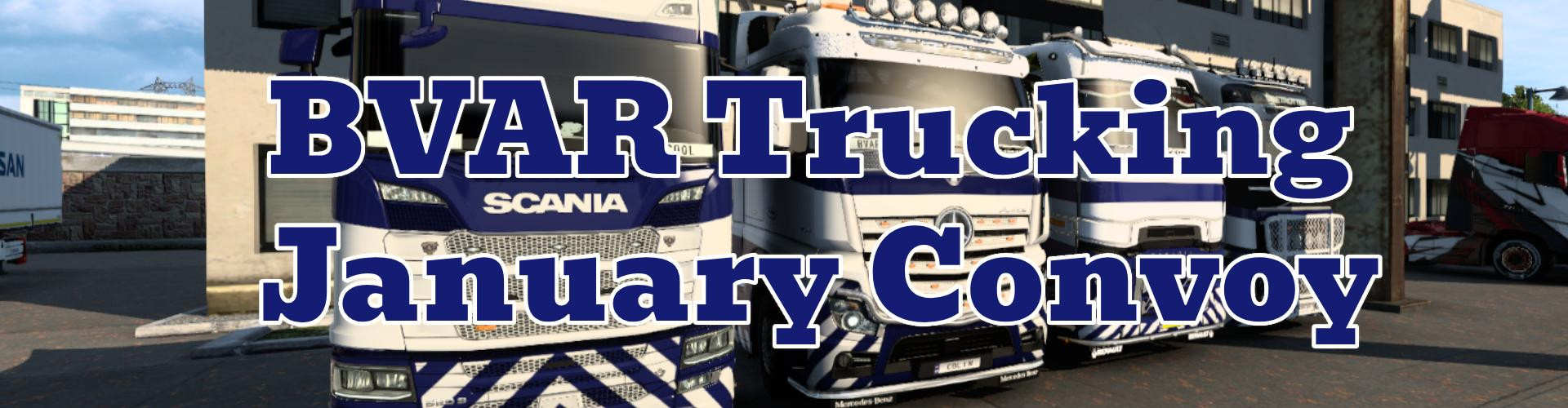 BVAR Trucking January Convoy — Event — TruckersMP