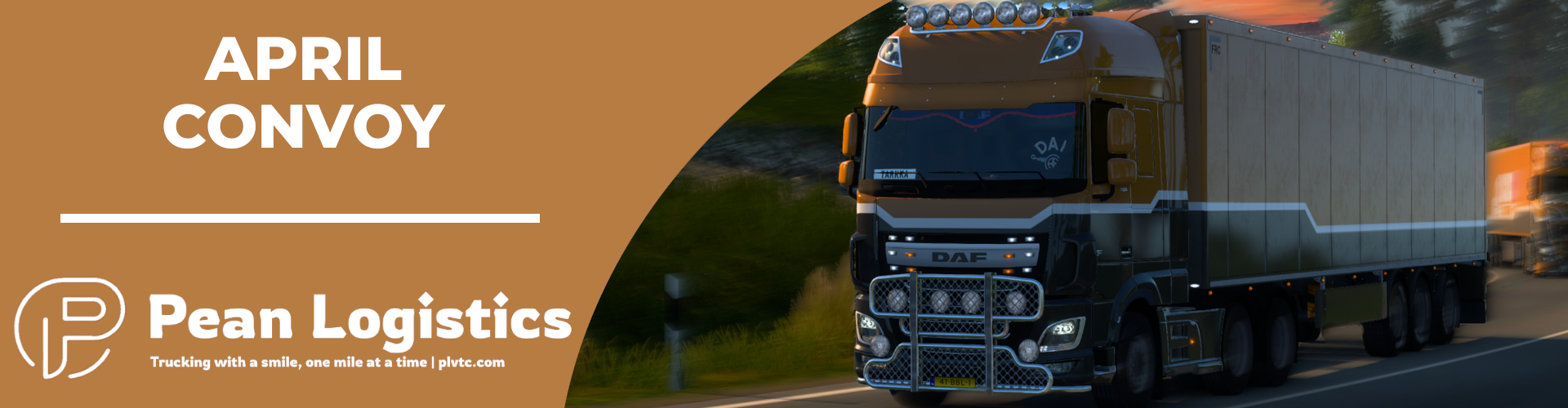 An Aspiring April with Pean Logistics! — Event — TruckersMP