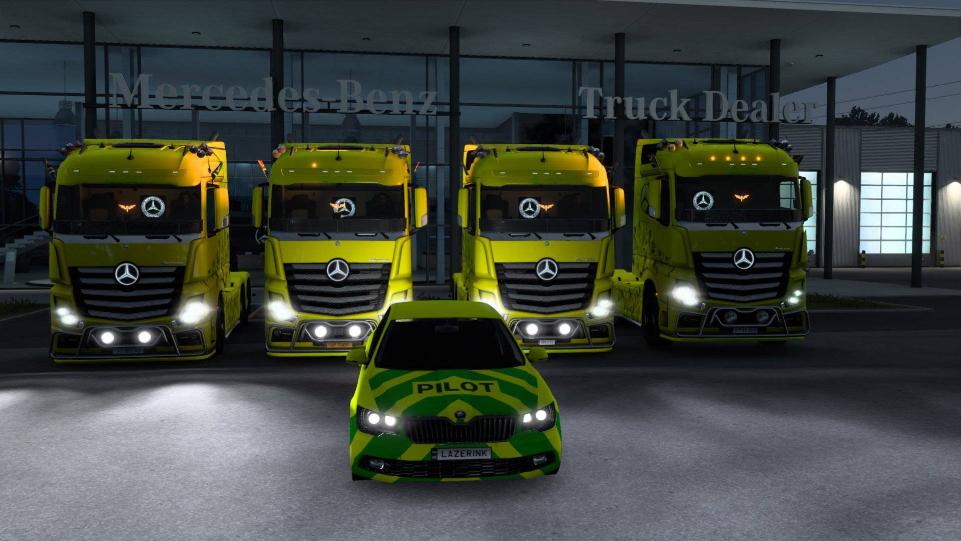 IN AN OUT 1-YEAR ANNIVERSARY CONVOY — Event — TruckersMP