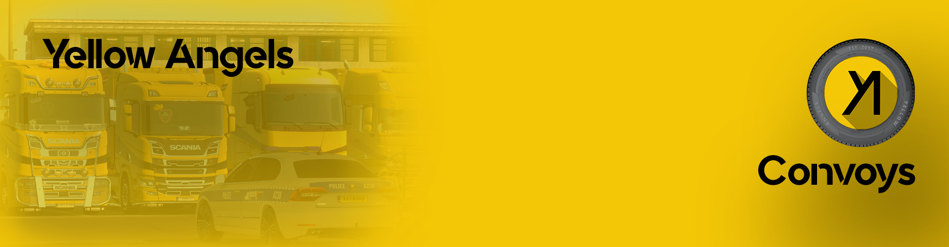 Yellow Angels Januári konvoja — Event — TruckersMP