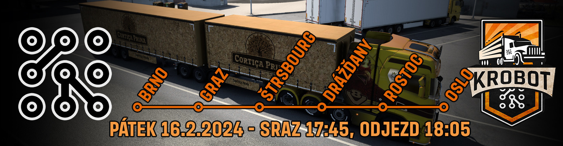 kROBOT Youtube Mulťák 16.2.2024 — Event — TruckersMP