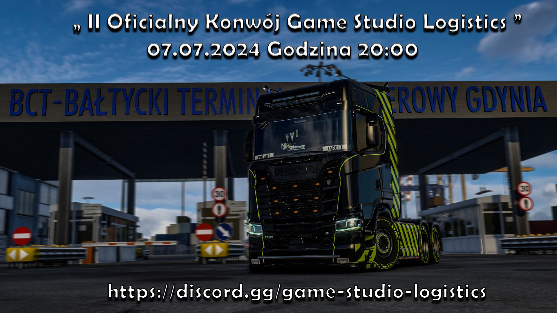 II Oficialny Konwój Game Studio LOGISTICS — Event — TruckersMP