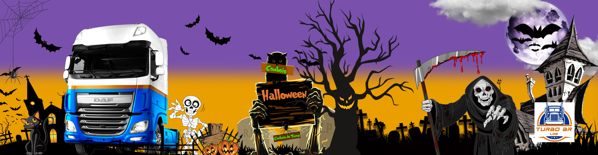 Comboio TURBO BR - 🍫Doces ou Travessuras🎃 ( Halloween TURBO-BR) — Event ...