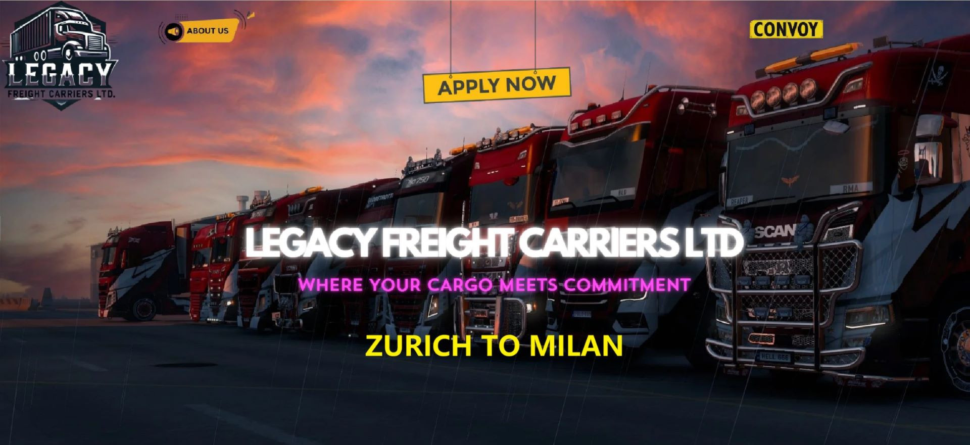 The Milan Express: A Scenic Drive To Remember — Event — TruckersMP