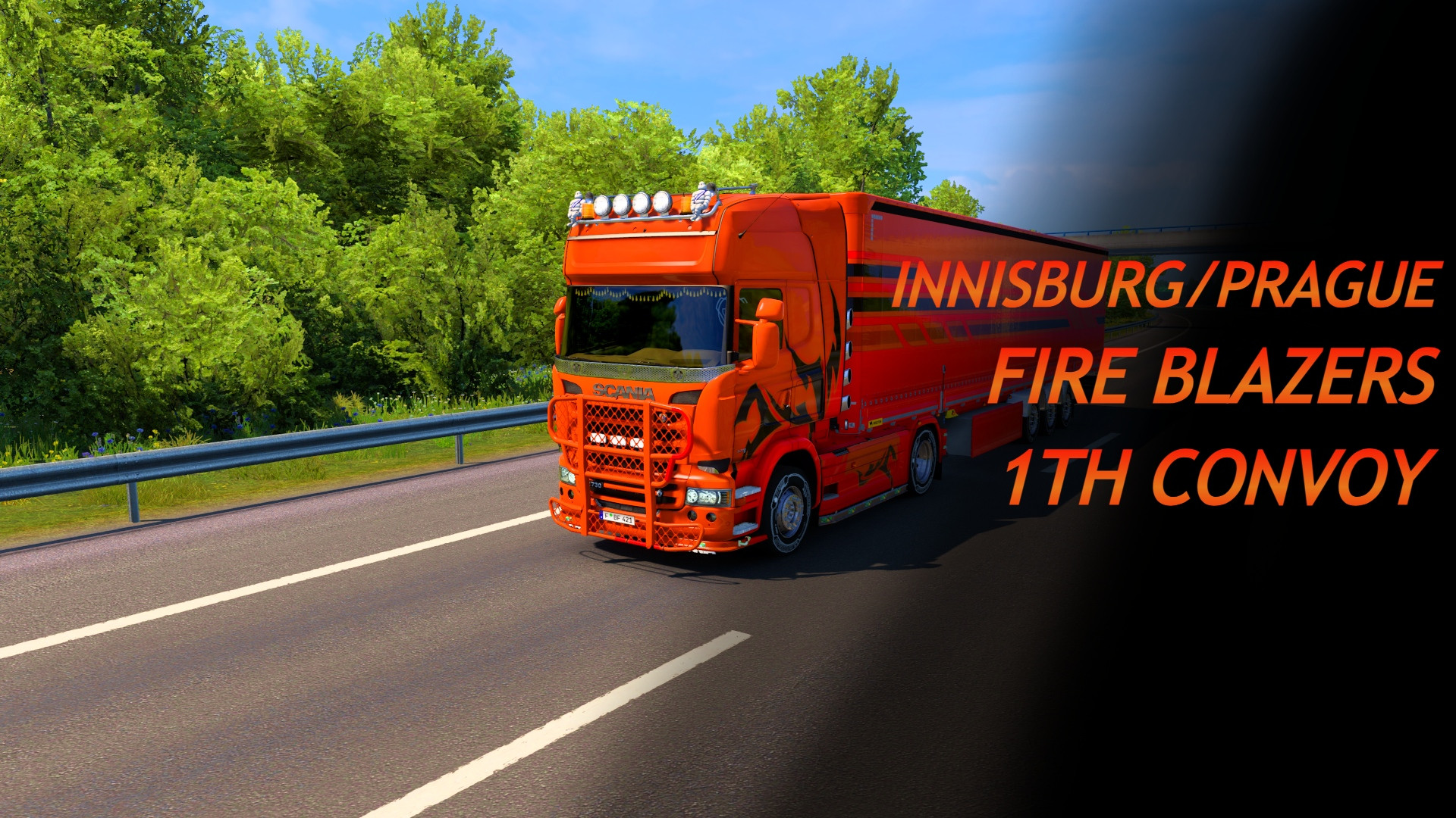FIRE BLAZERS 1th Convoy — Event — TruckersMP