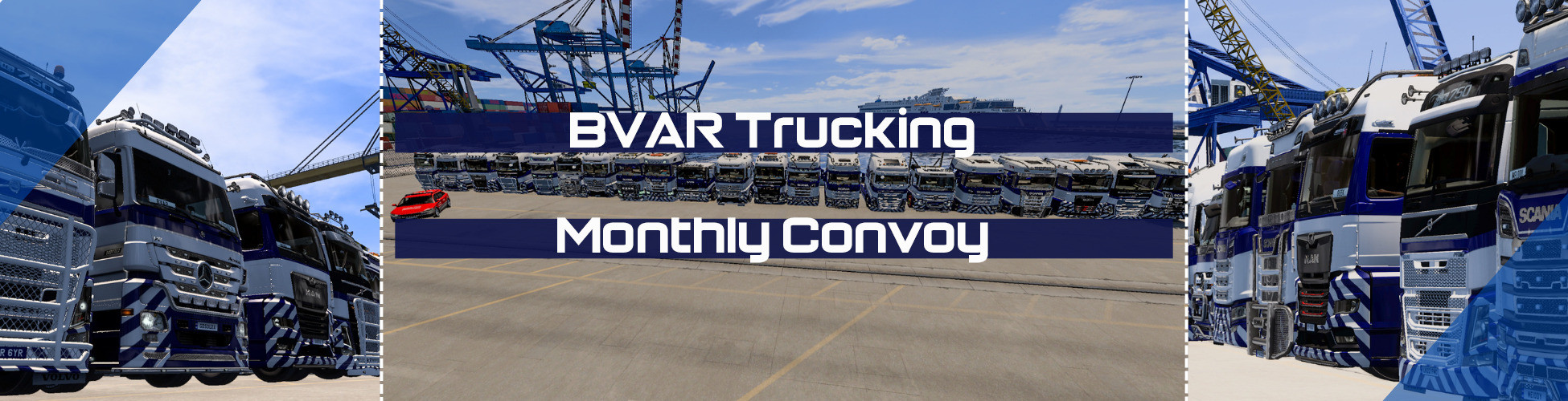 🔵 BVAR Trucking | April Monthly Convoy 2025 - 欧卡工具站