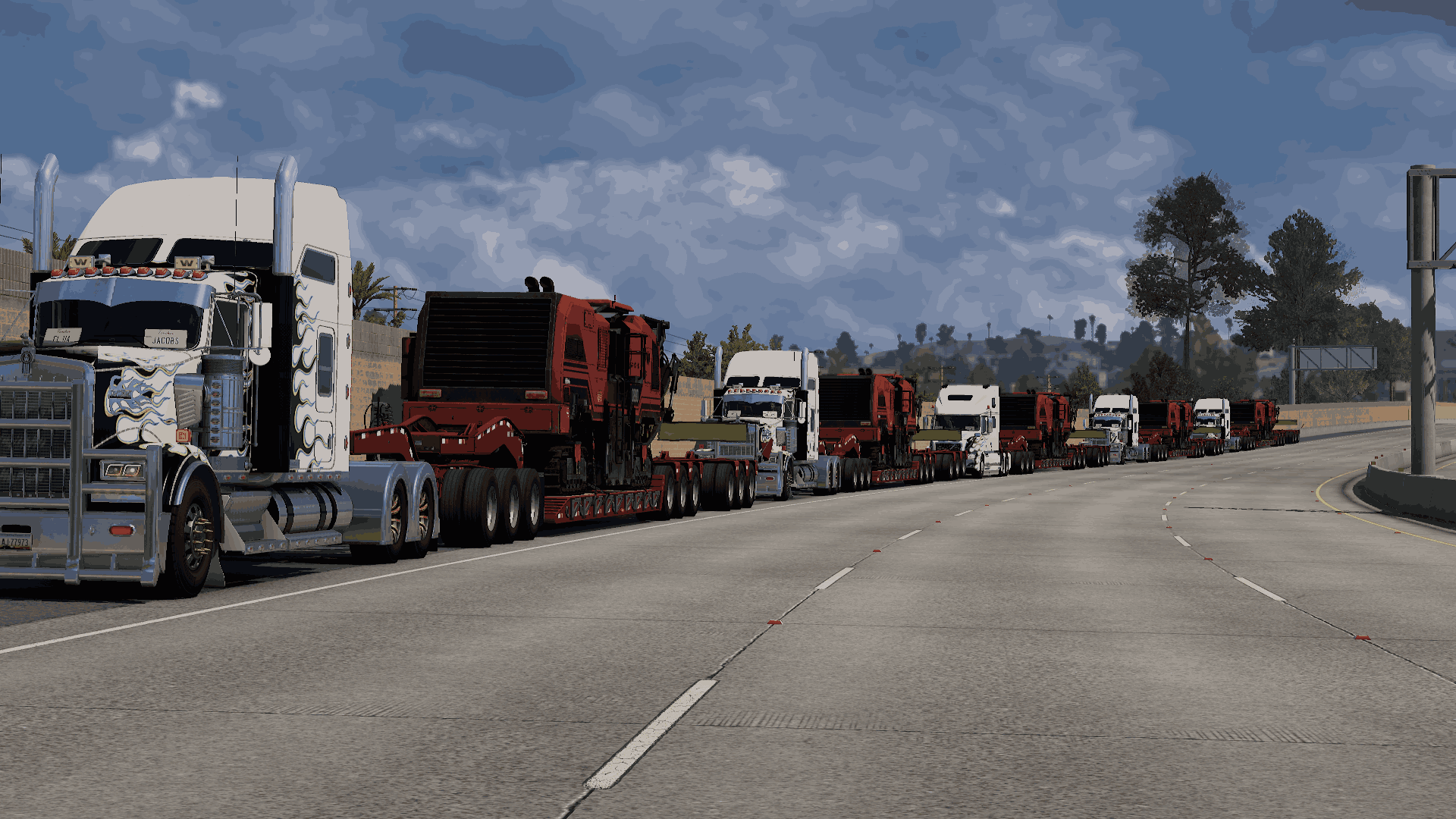 Open convoy in ATS #1 — Event — TruckersMP