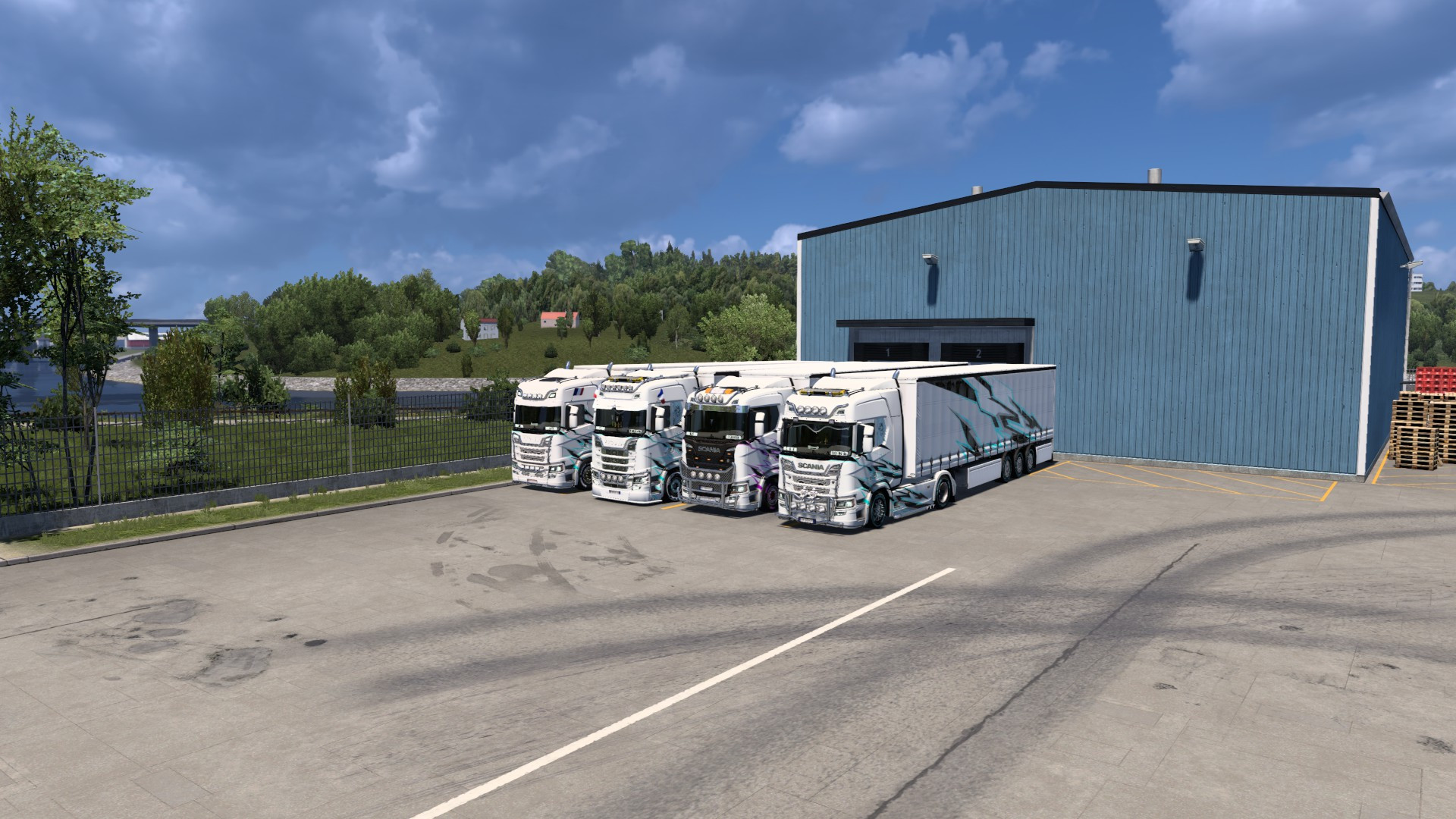 convoy Blocker Car team mike simu — Event — TruckersMP