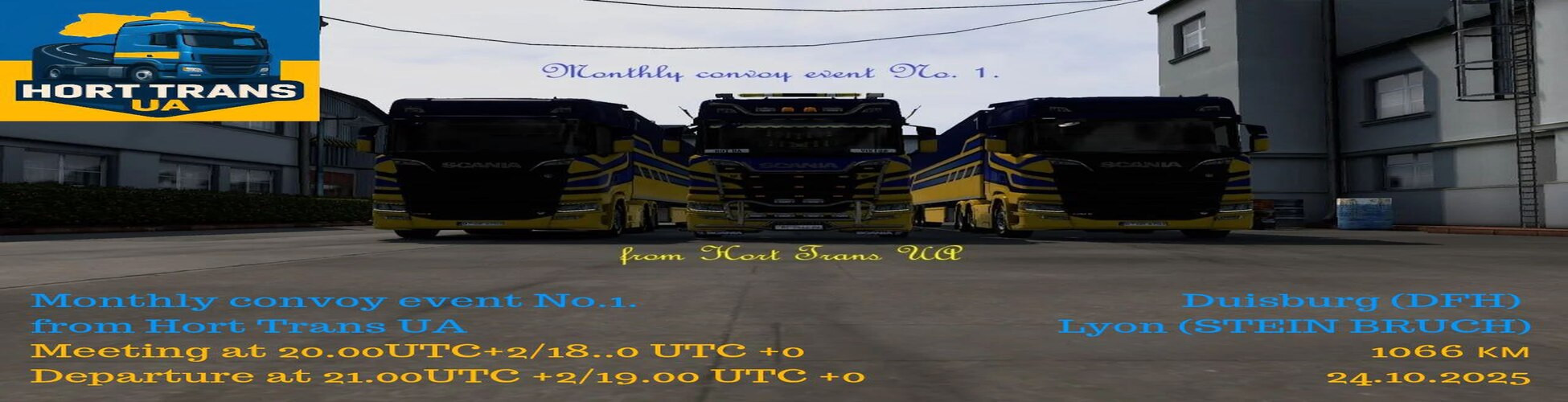 HORT TRANS UA | Monthly convoy event No. 1 — Event — TruckersMP
