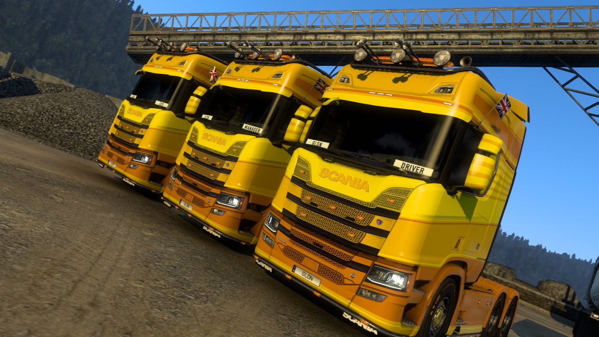 [GLDN] Golden Logistics Launching Convoy — Event — TruckersMP