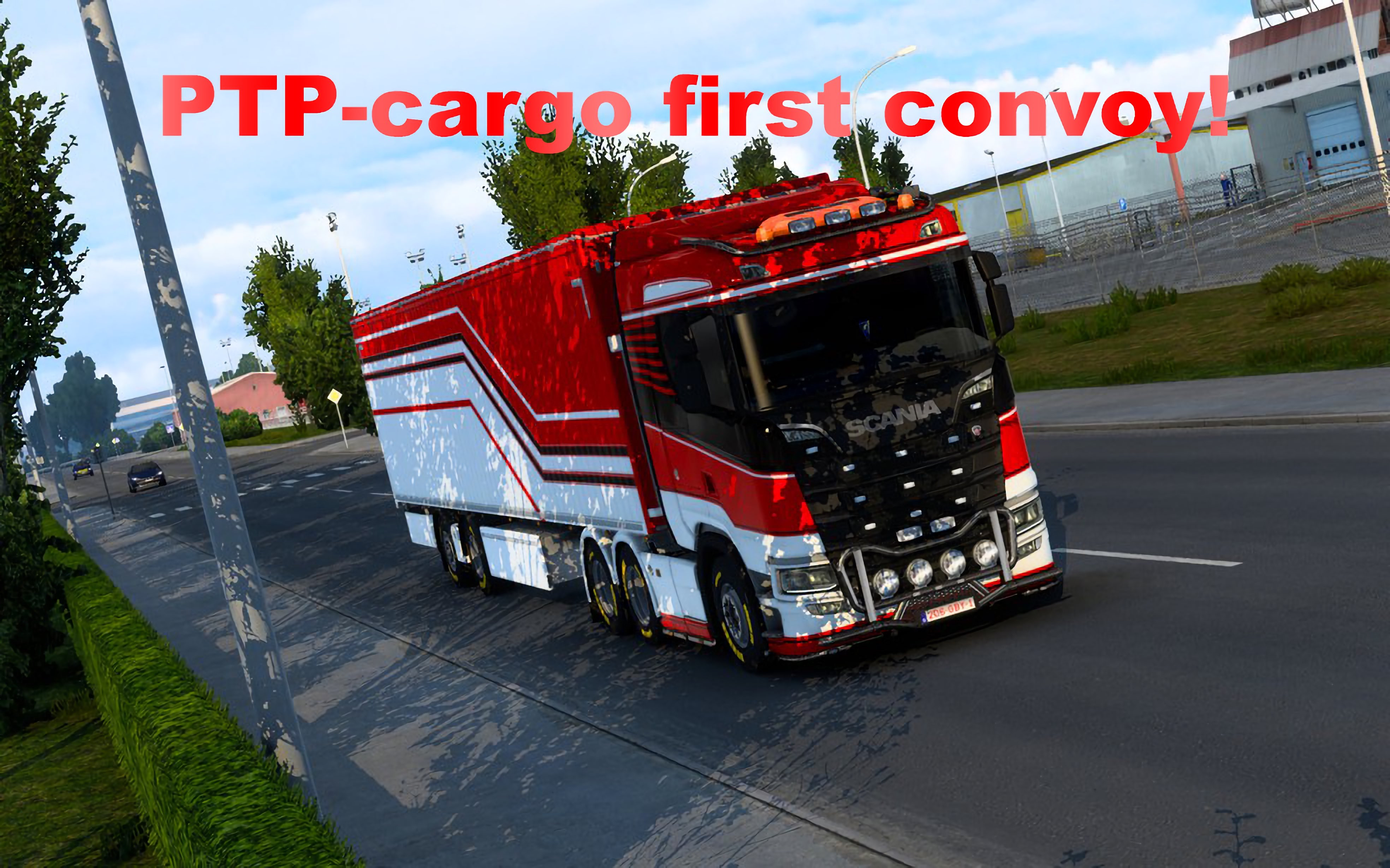 PTP-cargo first convoy — Event — TruckersMP