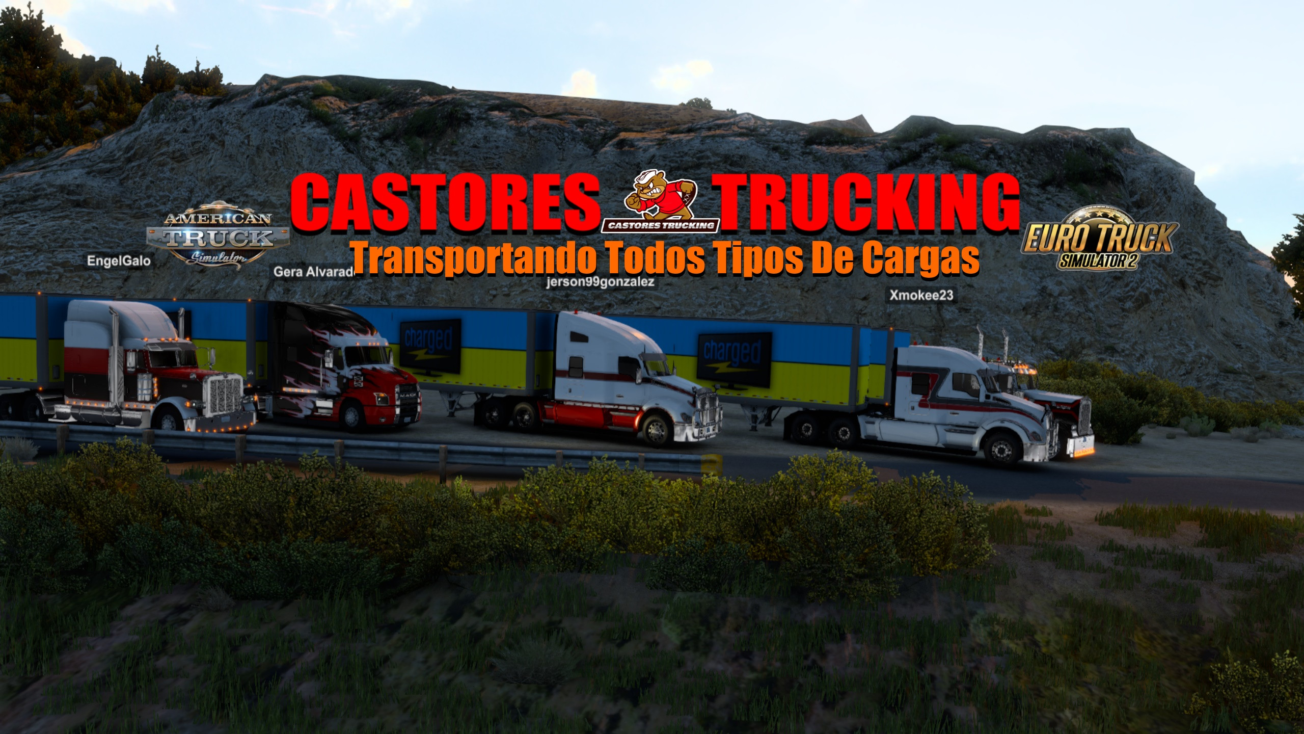 CONVOY OFICIAL DEL CASTORES TRUCKING — Event — TruckersMP