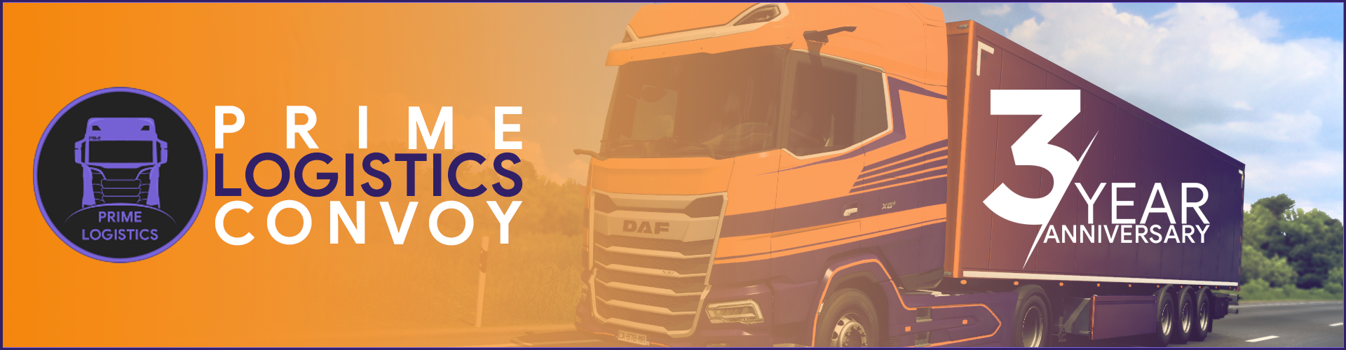 Prime Logistics 3 Year Anniversary — Event — TruckersMP