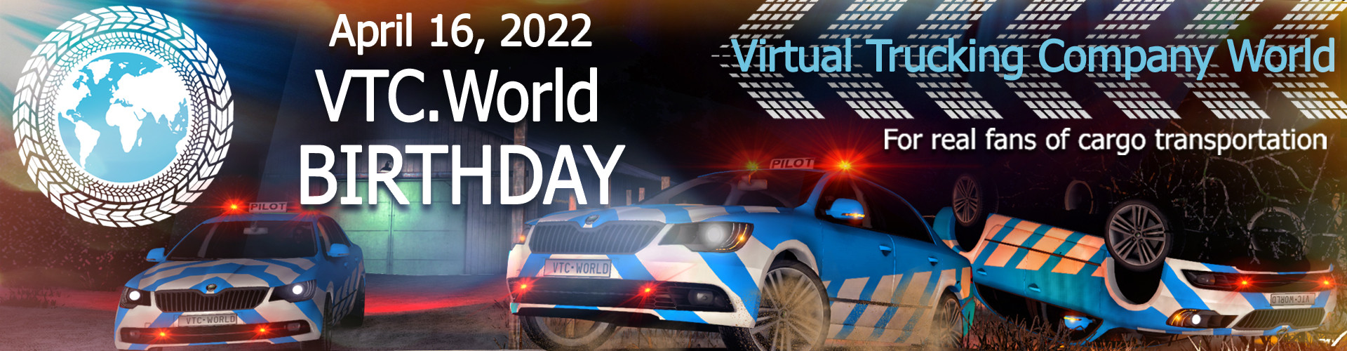 VTC.World Birthday — Event — TruckersMP