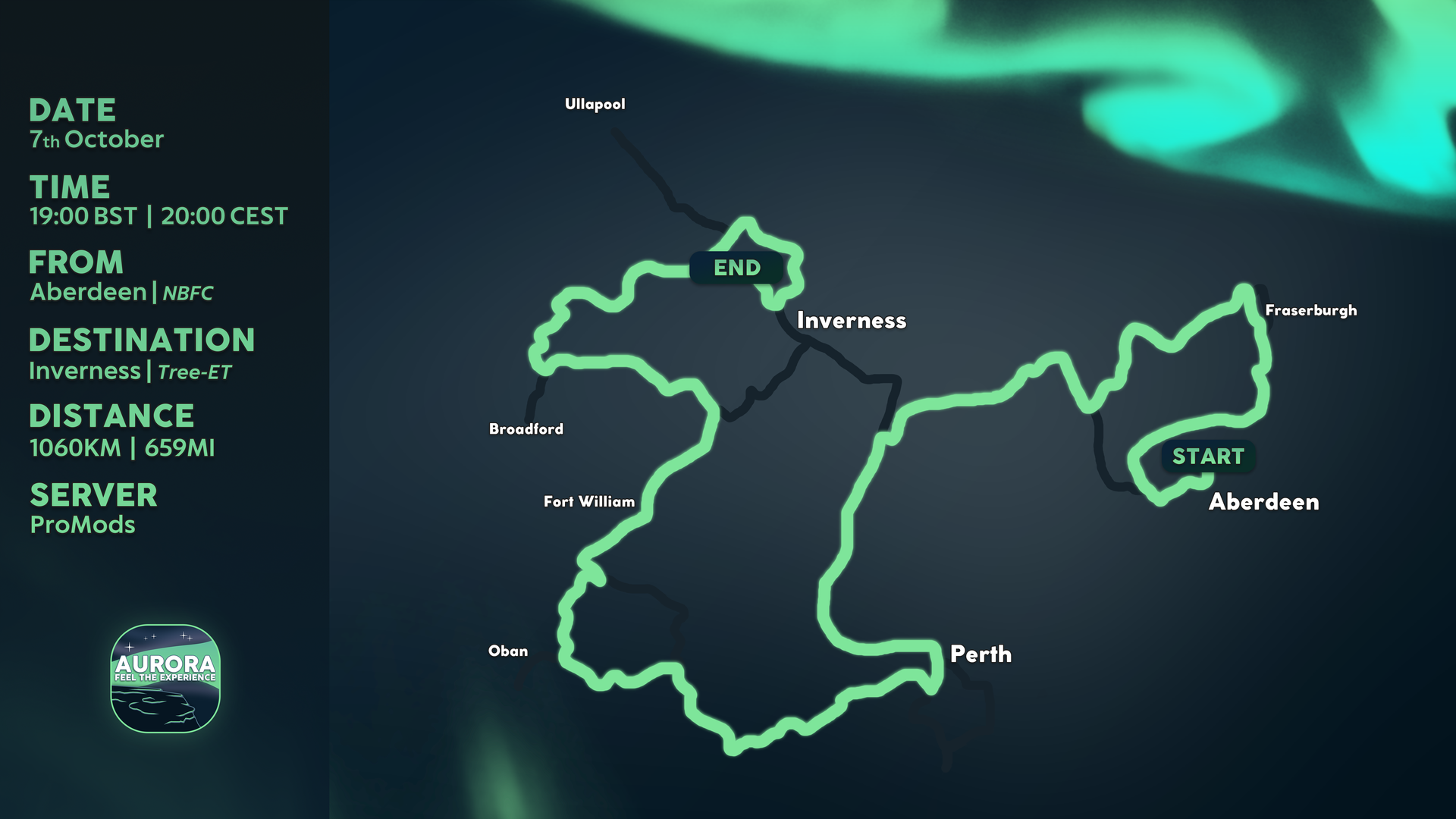 Aurora VTC Convoy #21 — Event — TruckersMP