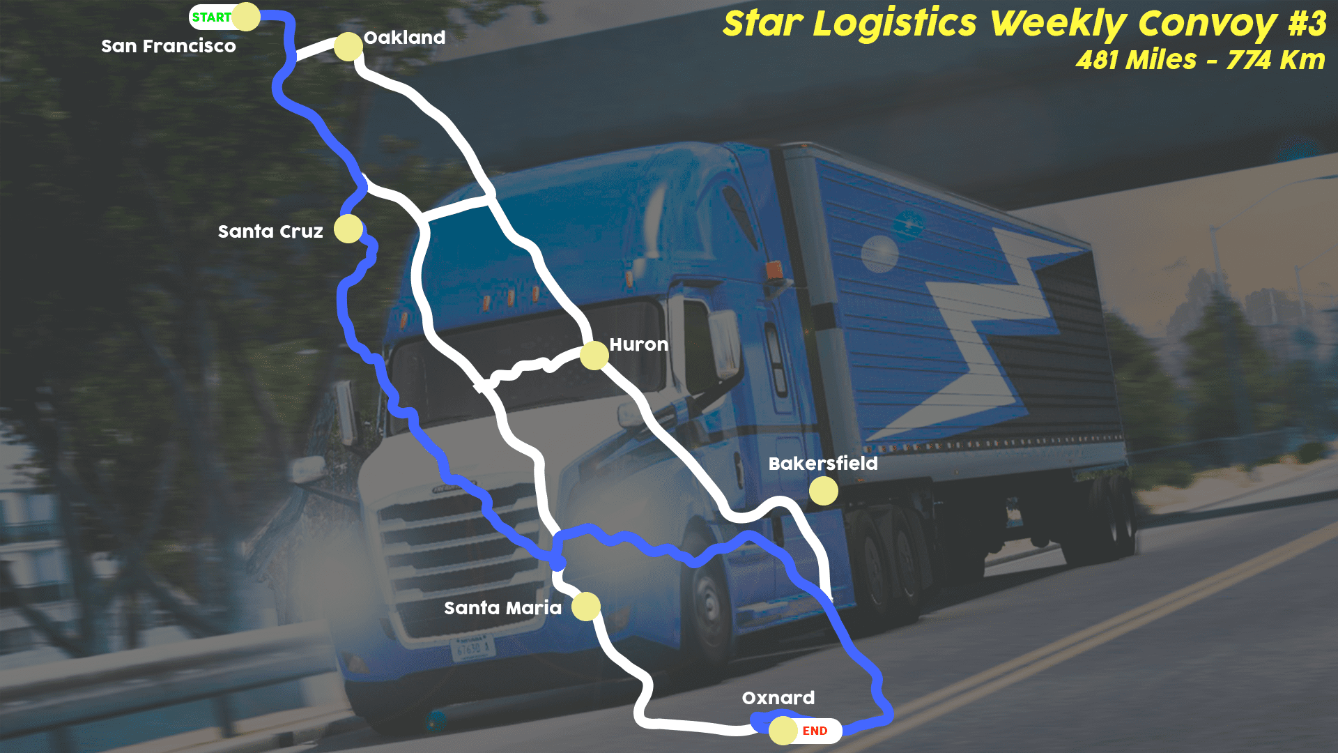 Star Logistics Weekly Convoy #3 — Event — TruckersMP