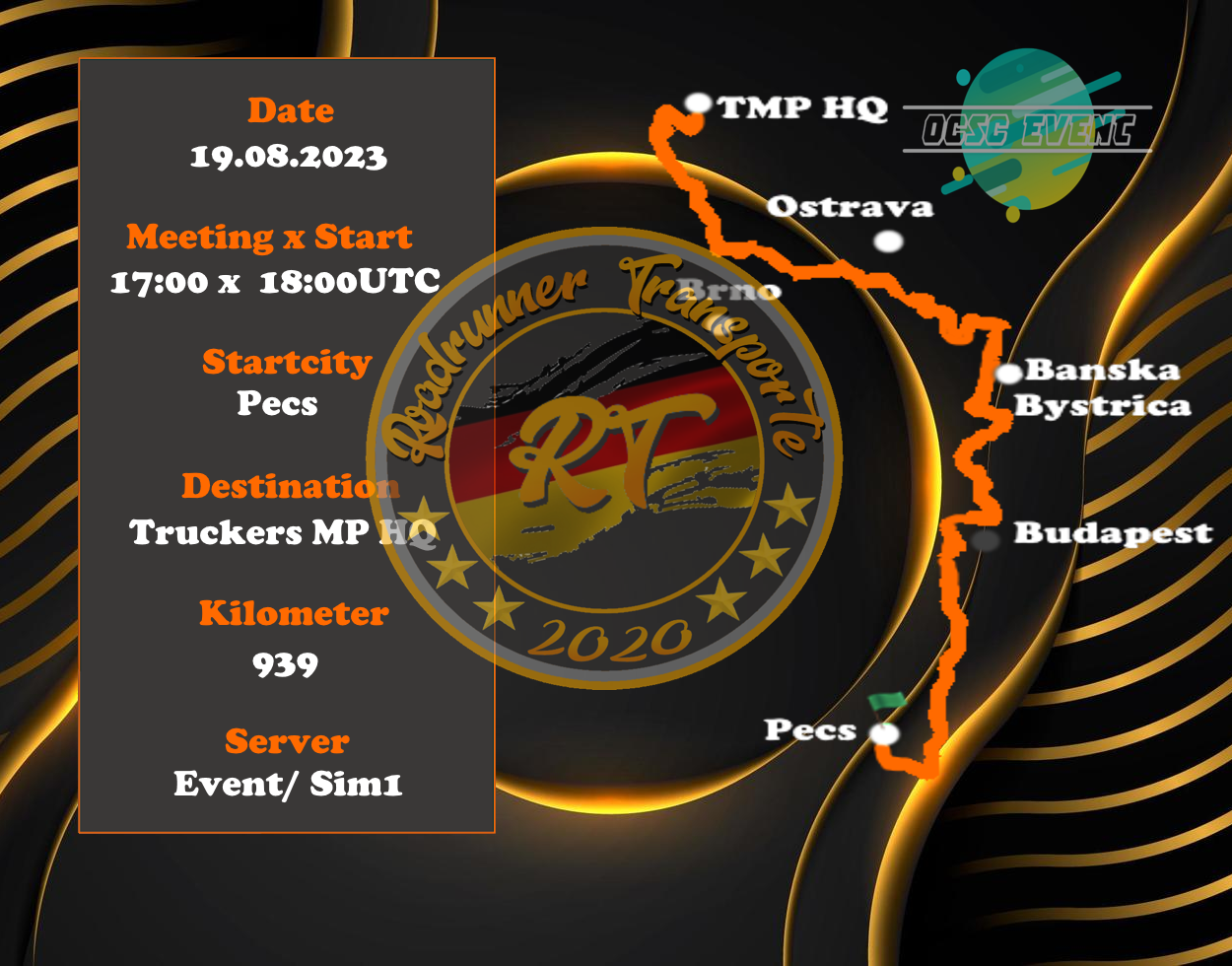 Roadrunner Convoys 2023 4/5 — Event — TruckersMP