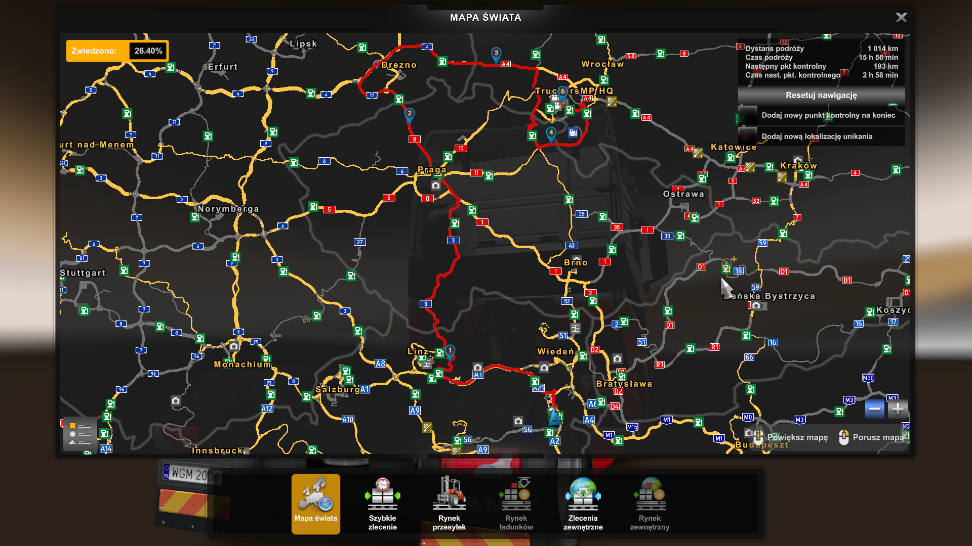 Konwój zapoznawczy z firmą Polskie Chłopy — Event — TruckersMP