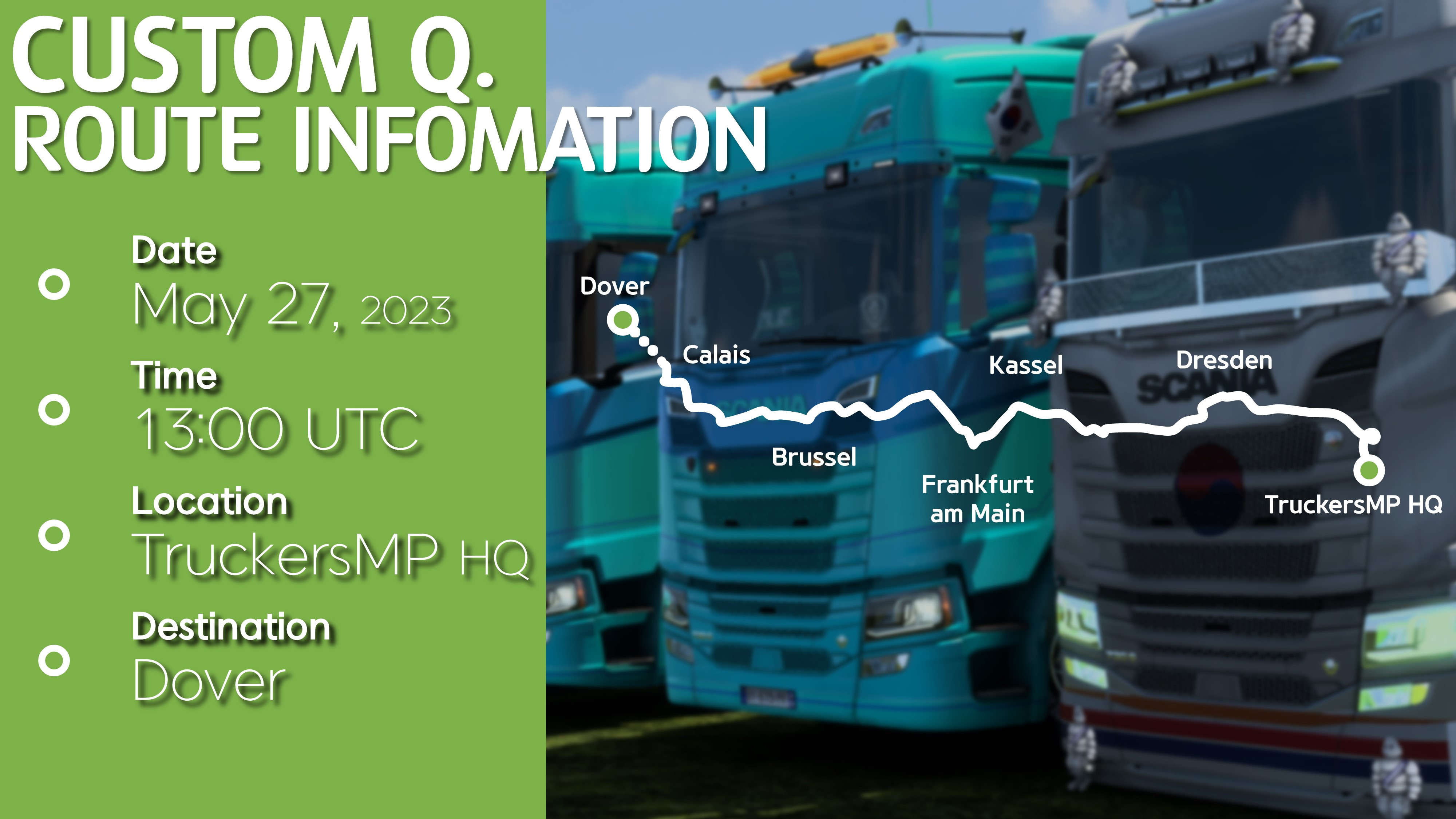 Custom Q. 2nd Anniversary Event — Event — TruckersMP