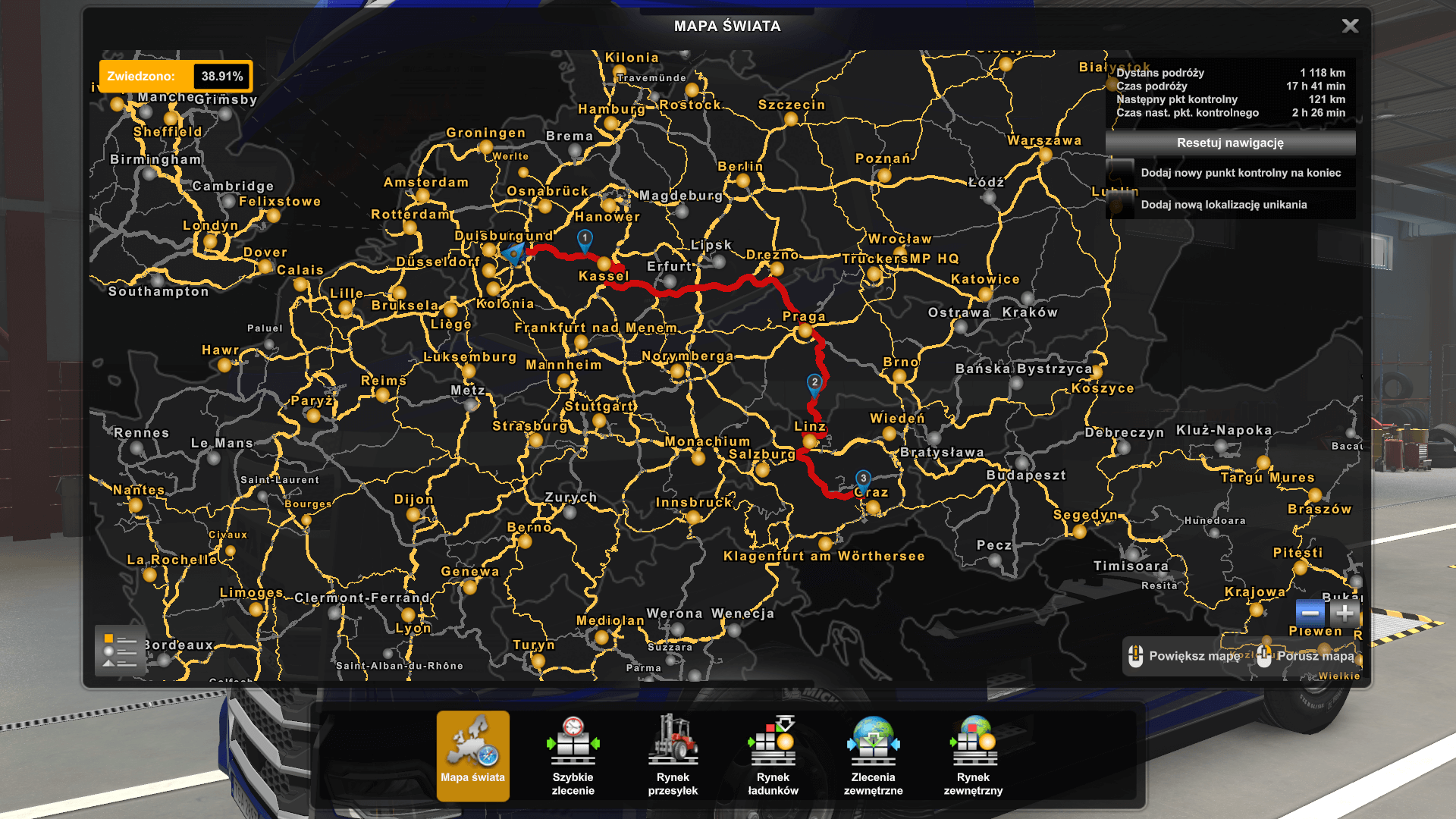 Central Transport convoy #21 — Event — TruckersMP