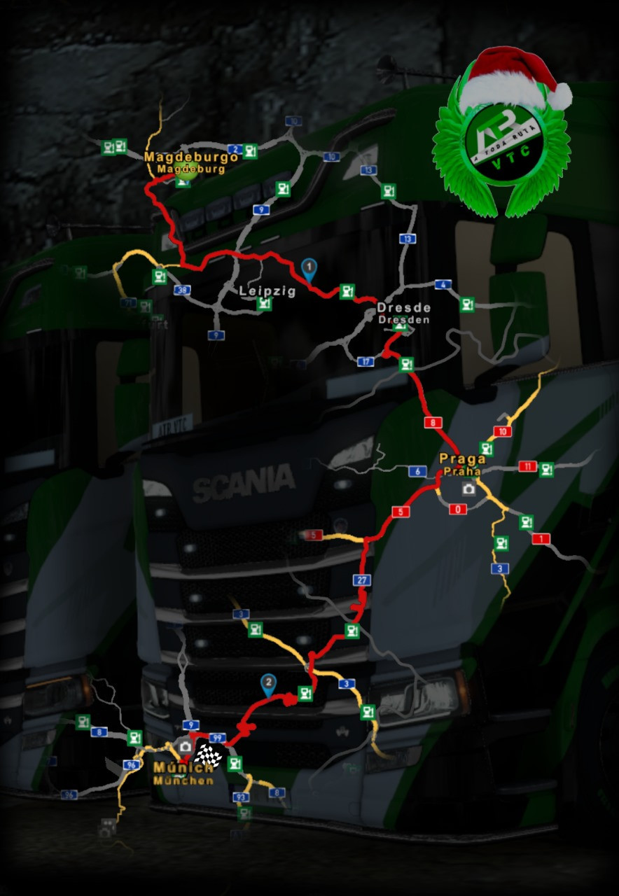 CONVOYS MULTIEMPRESA NAVIDEÑO DE TRANSPORTES ATR VTC — Event — TruckersMP