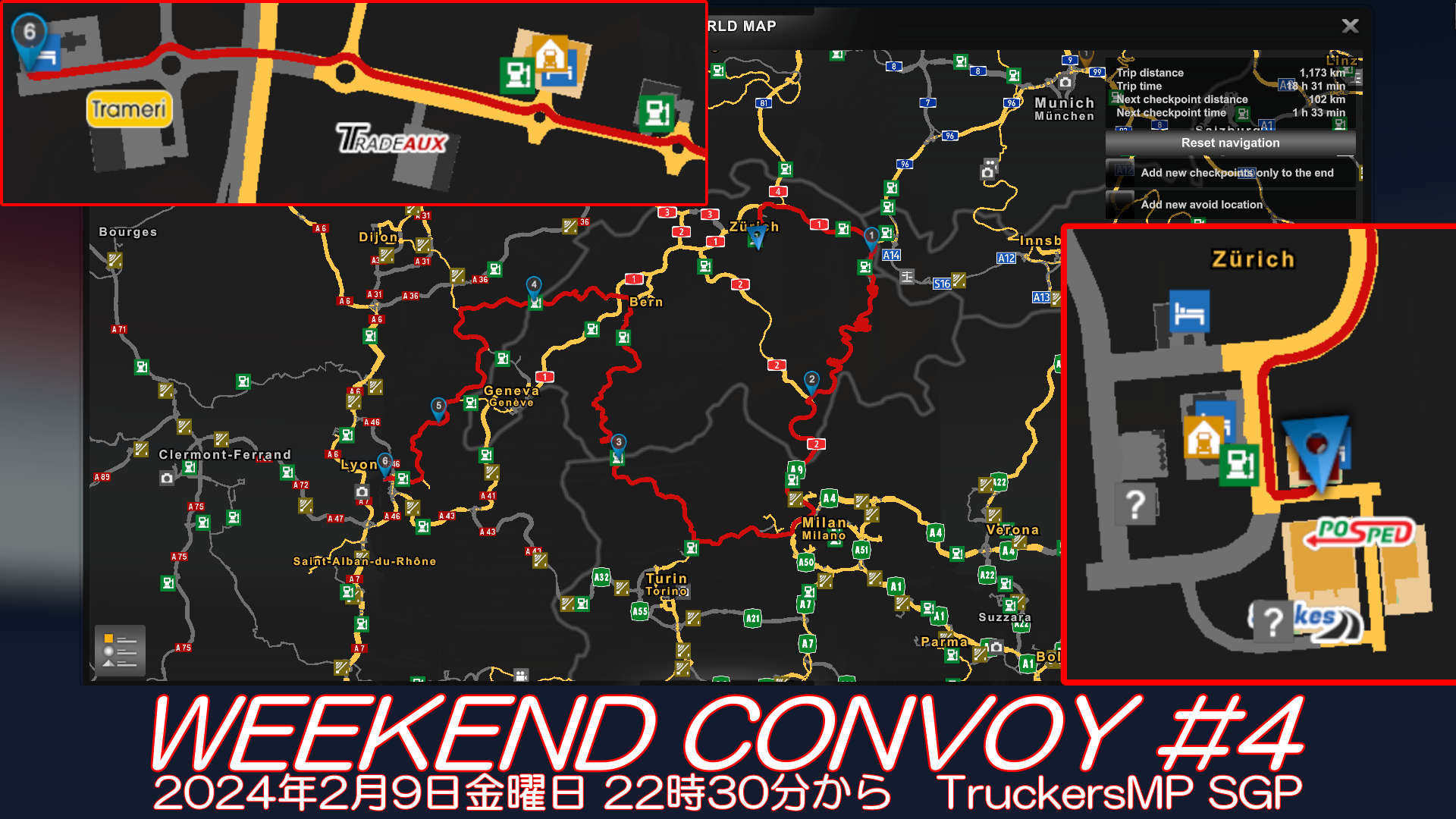 [JPN] ENJOYTRUCKERS - WEEKEND CONVOY #4 — Event — TruckersMP