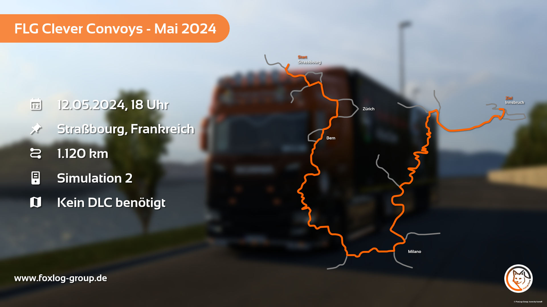 FLG Clever Convoys - Mai 2024 — Event — TruckersMP