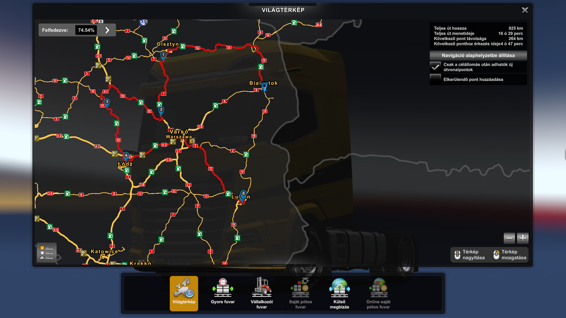 Yellow Angels Februári konvoja — Event — TruckersMP