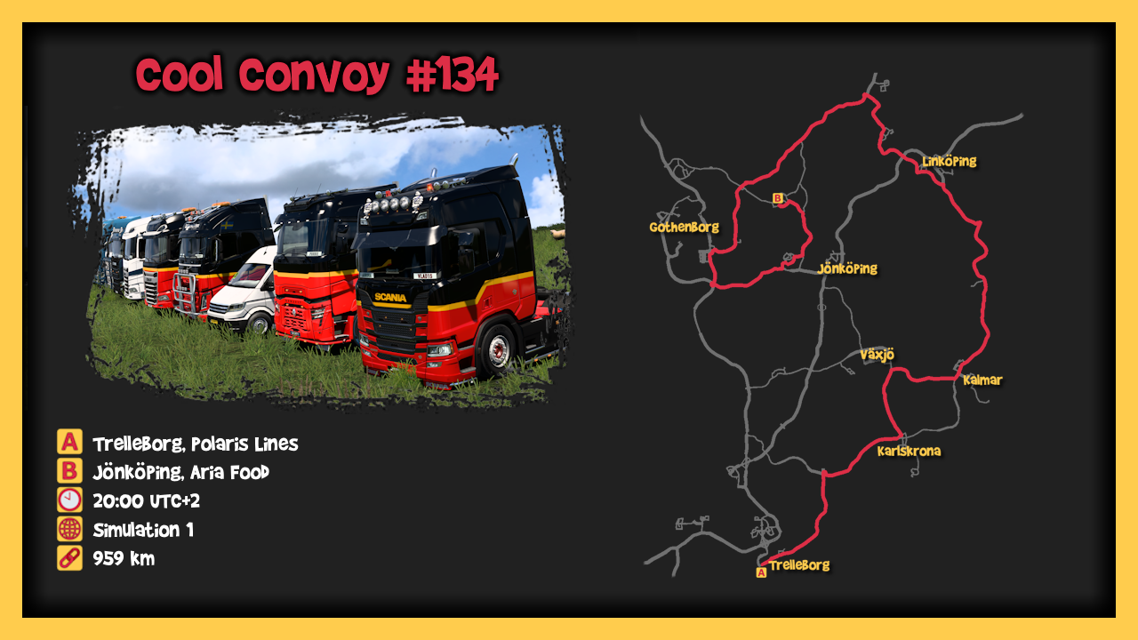 Cool Convoy #134 — Event — TruckersMP