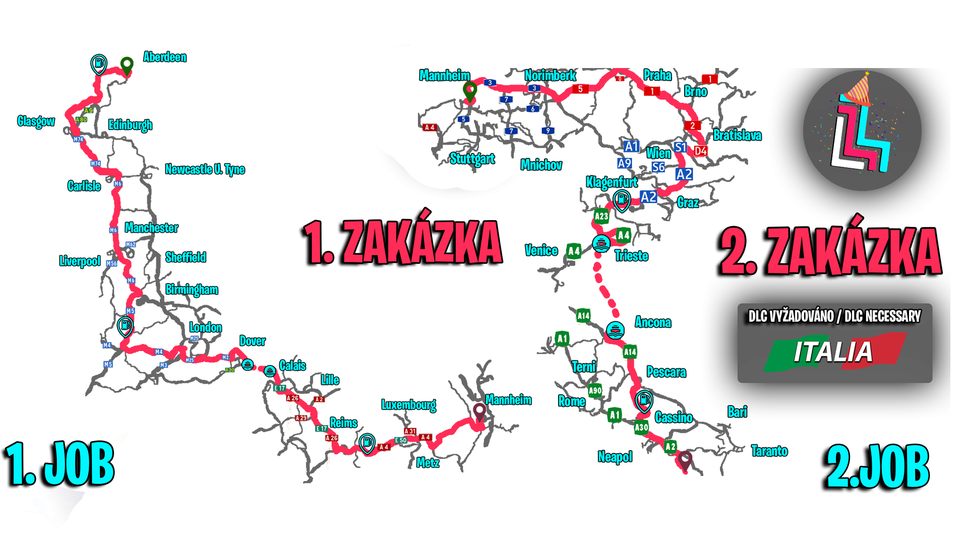 1 YEAR LTR ANIVERSARRY CONVOY! — Event — TruckersMP