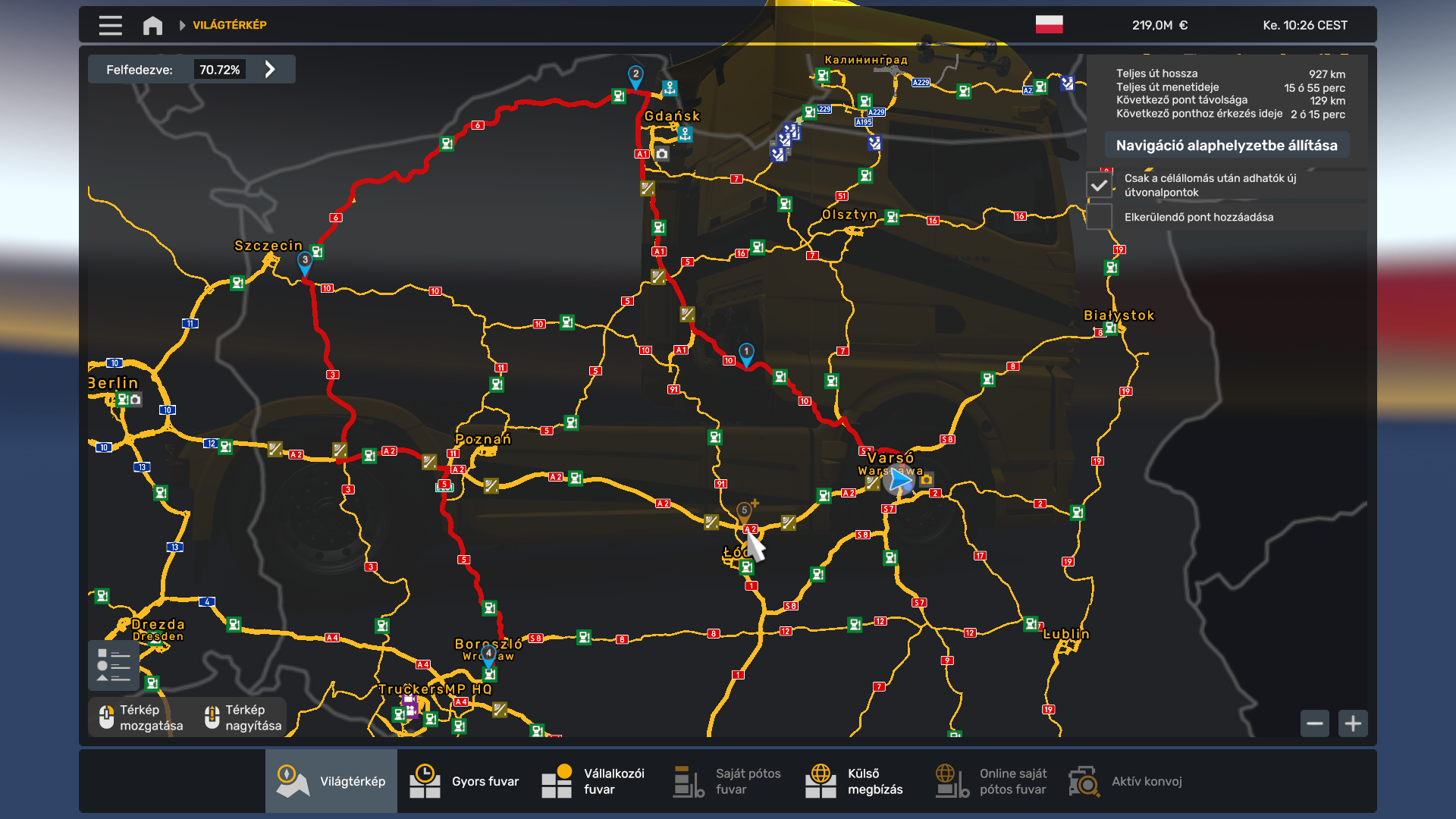 Yellow Angels Szeptemberi konvoja — Event — TruckersMP