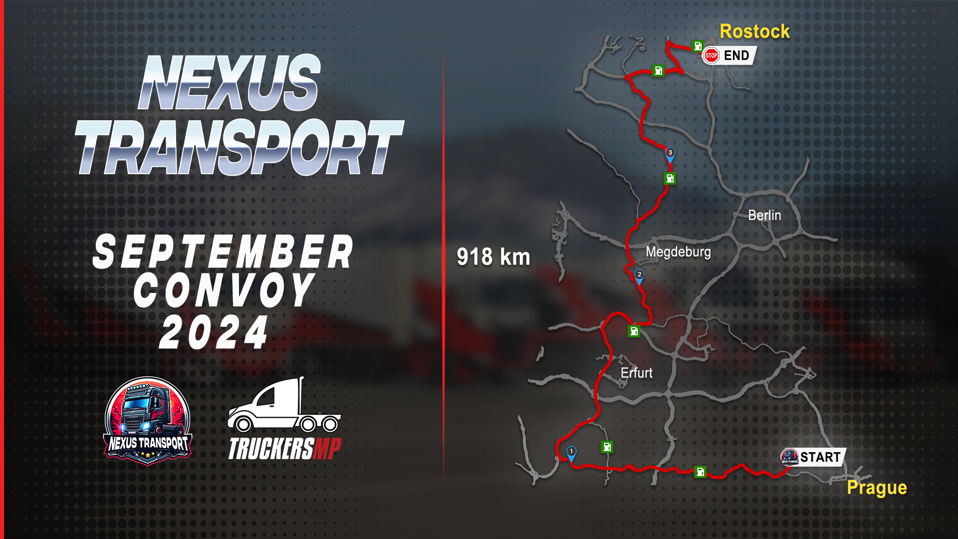 Nexus Transport Official september 2024 Public Convoy — Event — TruckersMP