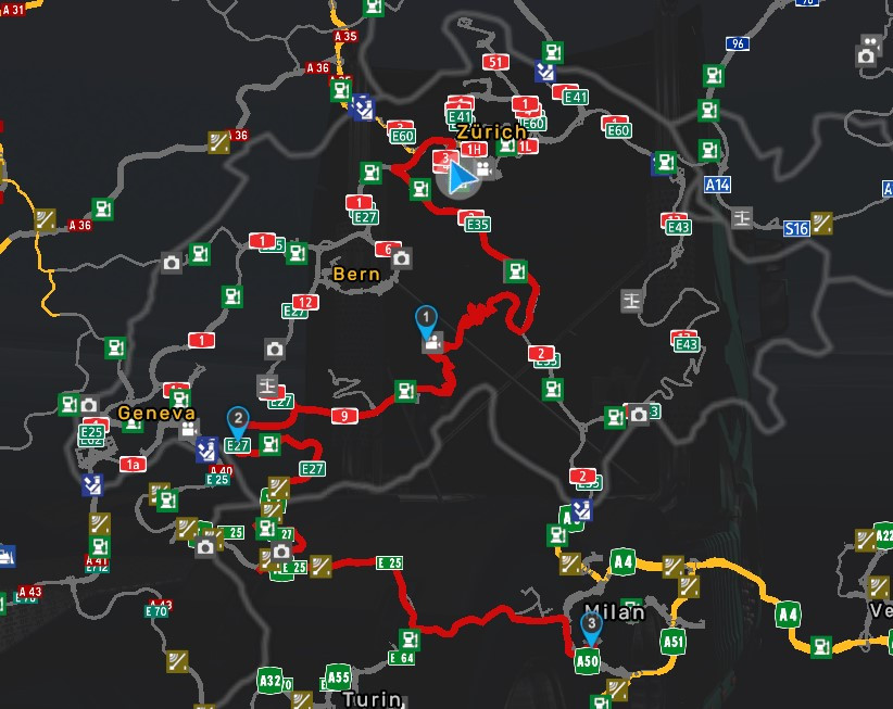 The Milan Express: A Scenic Drive To Remember — Event — TruckersMP