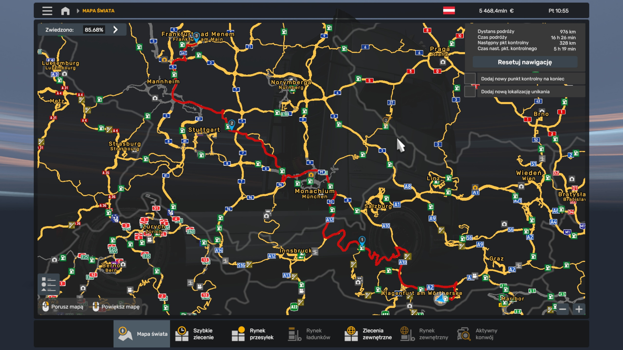 Central Transport convoy #100 — Event — TruckersMP