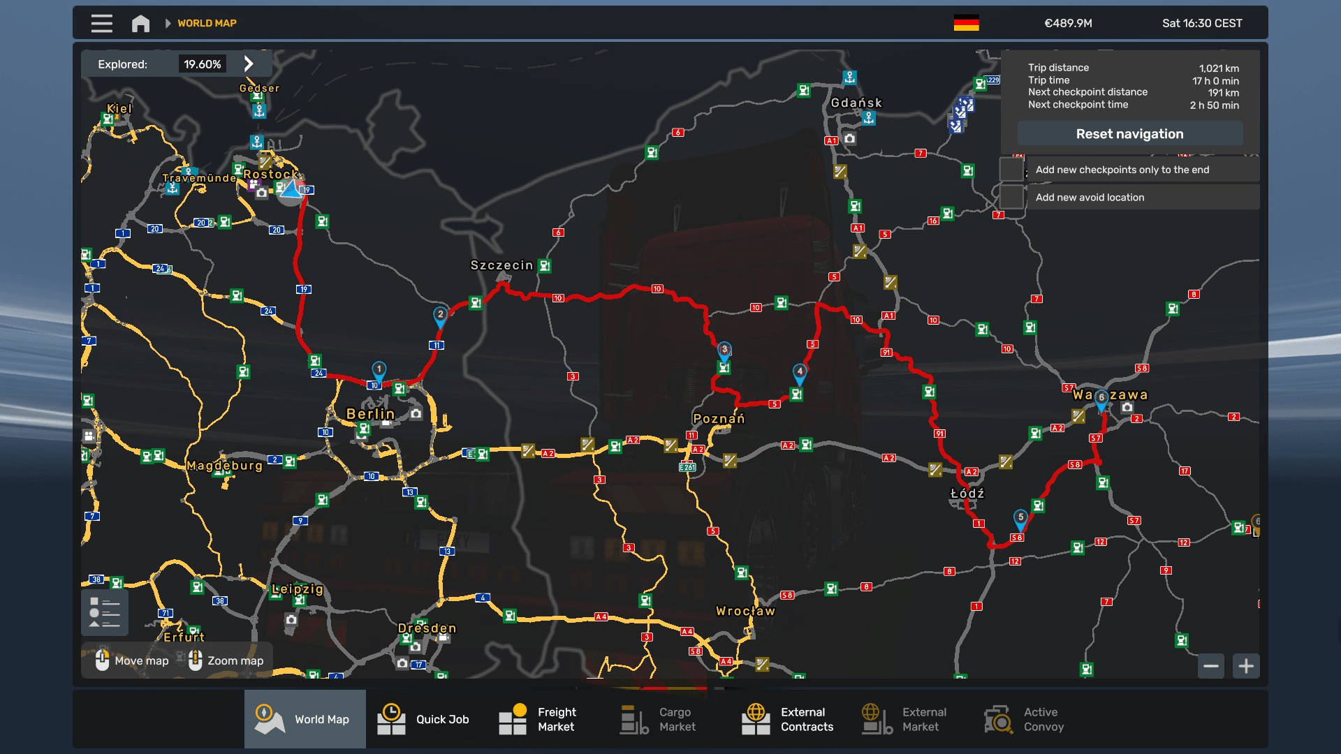 Eastern Run with Pean Logistics — Event — TruckersMP