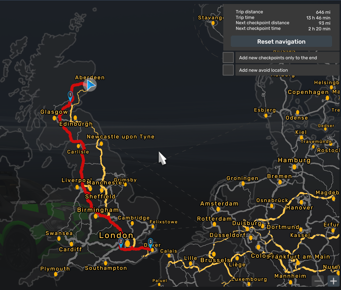Green Light Convoy Control Team uk convoy — Event — TruckersMP