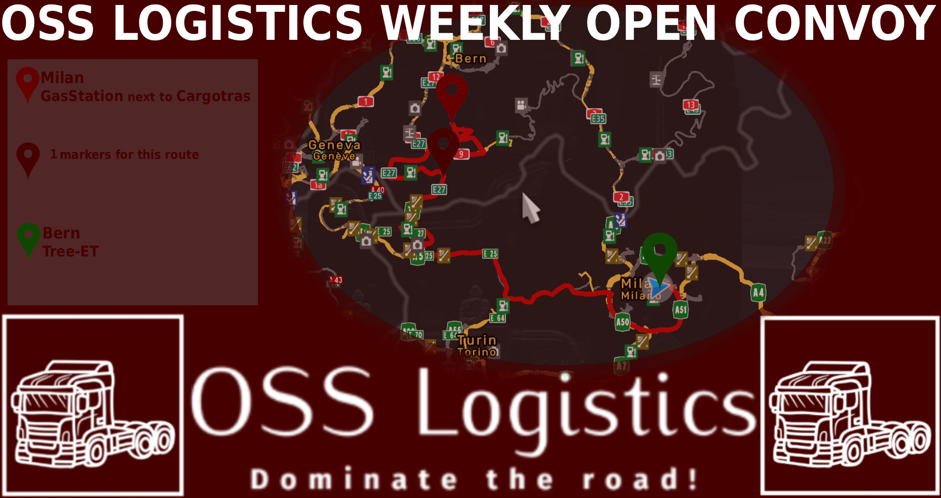 OSS Logistics Weekly Convoy — Event — TruckersMP