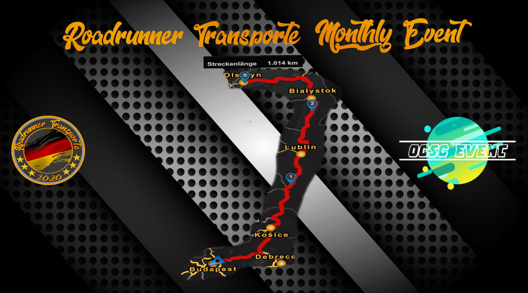 Roadrunner Transporte monthly #01 — Event — TruckersMP