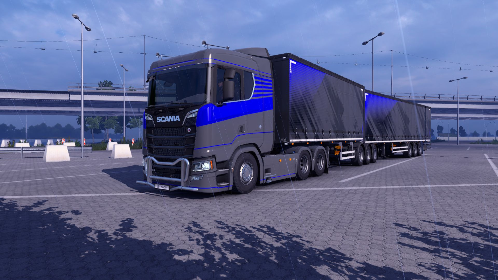 Omega Logistics on Trucky - The Virtual Trucker Companion App